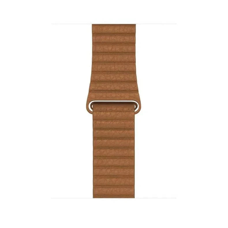 Leather Texture Magnetic Loop for Apple Watch 38 | 40 | 41 | 42mm S10 ...